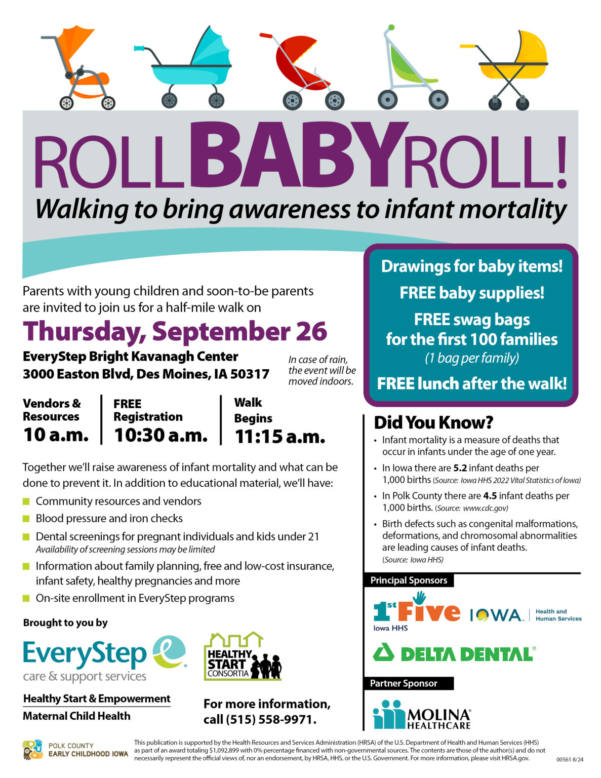 Roll Baby Roll 2024! - Iowa Family Support Network